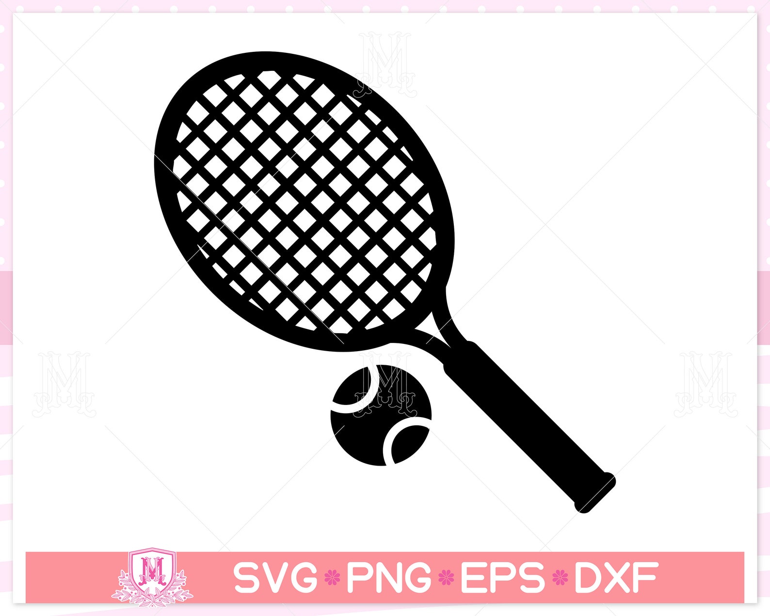 Tennis Svg File Tennis Ball Svg Tennis Racket Svg Sport | Etsy