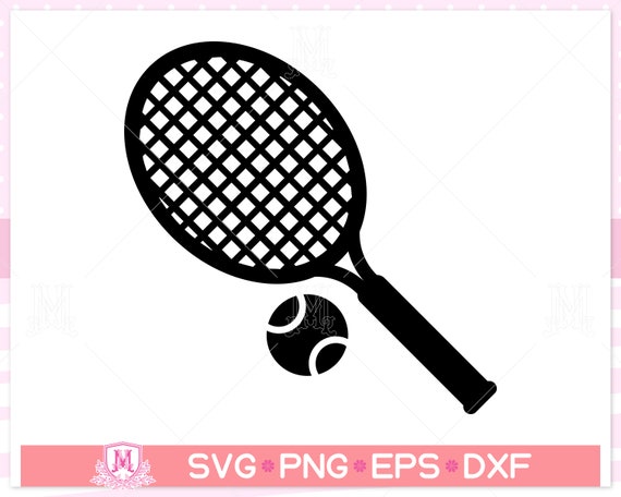 Tennis Svg File Tennis Ball Svg Tennis Racket Svg Sport | Etsy