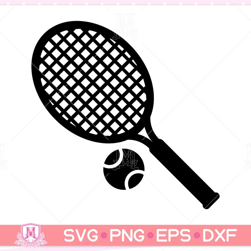 Tennis Svg - Etsy