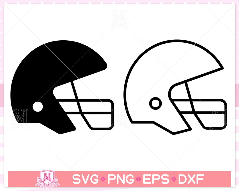 American Football Helmet Svg File, Football Svg, Helmet Svg, Name Frame ...