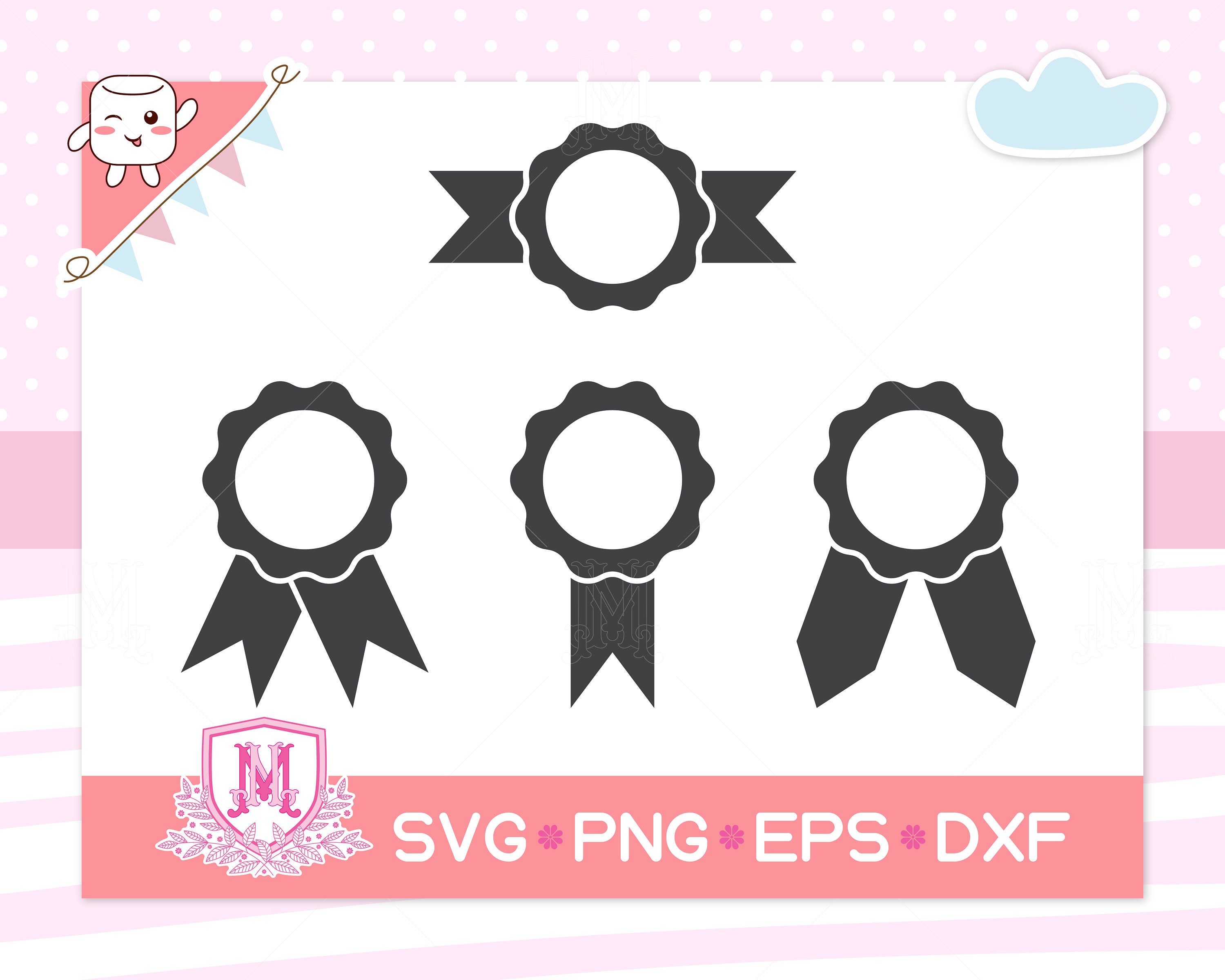 Award Ribbon Svg File Prize Svg Medal Svg Bundle Digital - Etsy
