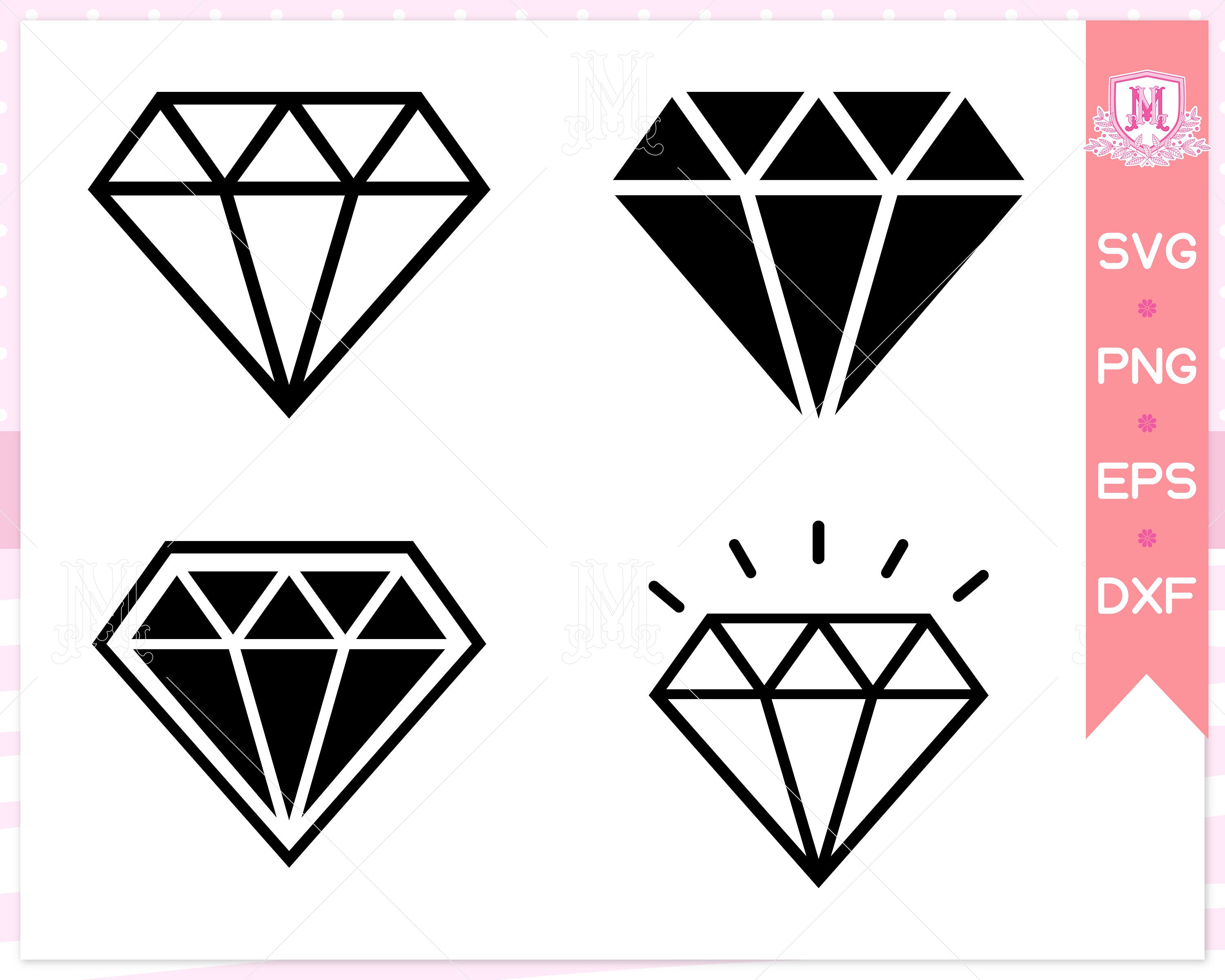 Simple Diamond Vector