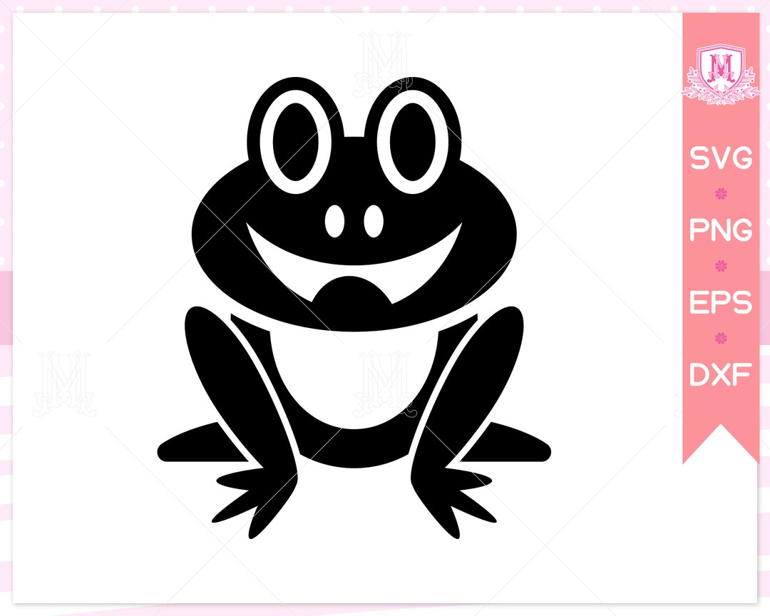Frog File, Animal Svg, Amphibian Svg, Cute Frog, Cartoon, Frog Svg ...