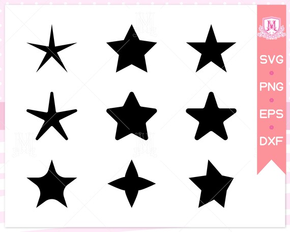 Star Svg File Star Svg Night Svg Sky Svg Landscape Svg - Etsy