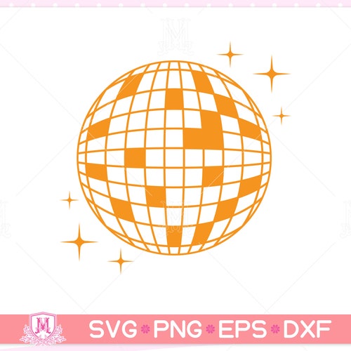 Disco Ball Svg File Discoball Svg Party Svg Dance Funny - Etsy