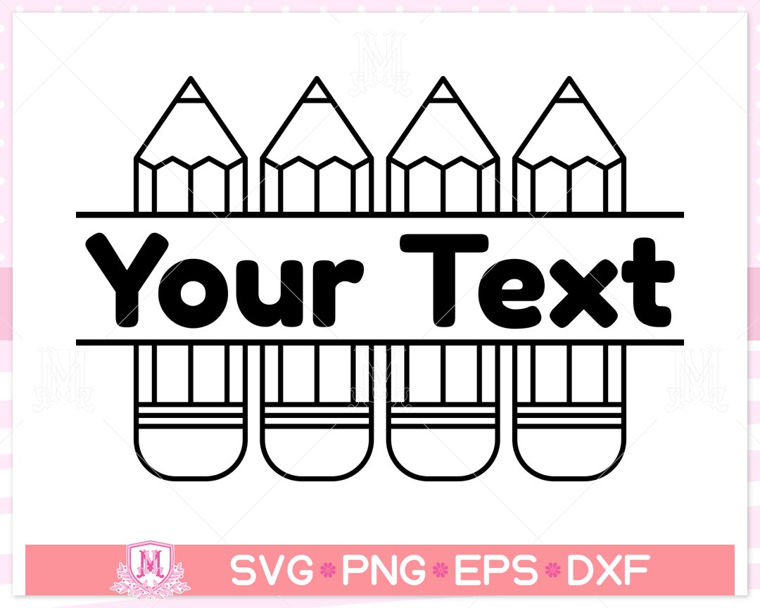 Pencil Svg File, Pencils Svg, Teacher Svg, School Svg, Stationary ...