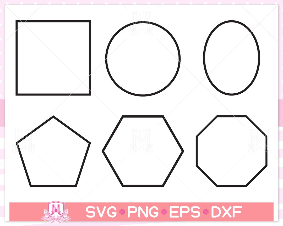 Geometric Frame Svg, Geometric, Frame, Square, Circle, Ellipse ...