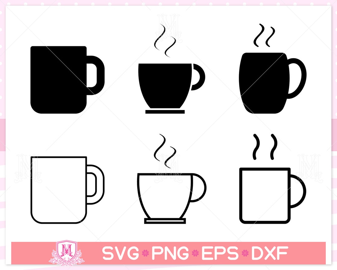 Coffee Cup Svg File, Coffee Mug Svg, Coffee Svg, cup Svg, caffeine, Mug ...