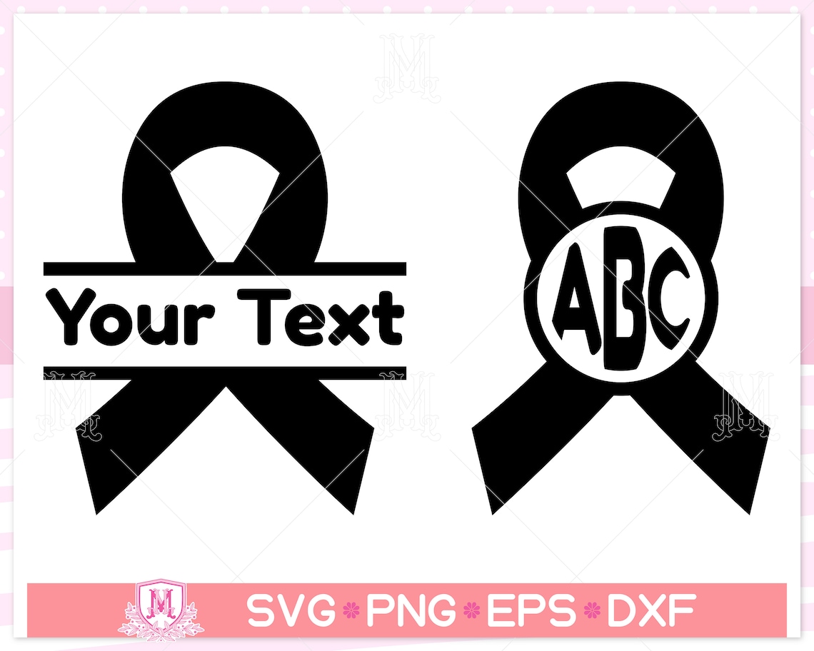 Awareness Ribbon Svg File Ribbon Svg Cancer Ribbon Svg - Etsy