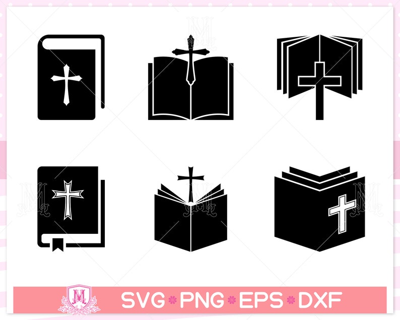 Bible Svg File, Bible Book Svg, Holy Bible Svg, Christian Svg, Catholic ...