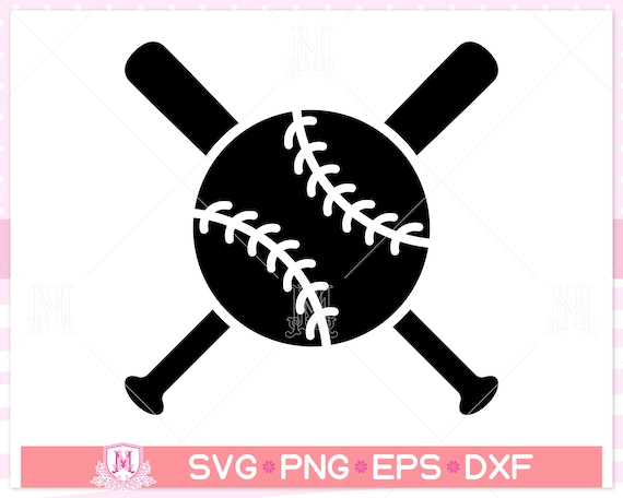Baseball and Bat Svg File Baseball Svg Softball Svg Sport - Etsy