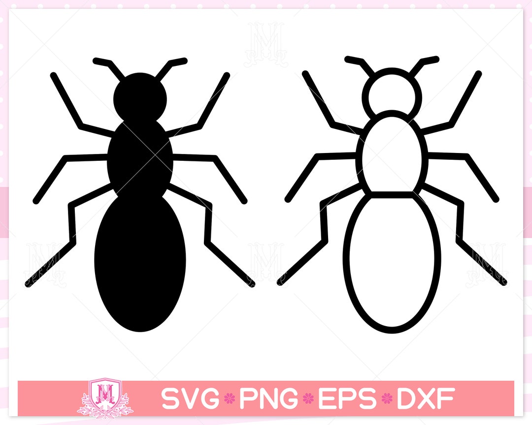 Ant Svg File, Termite Svg, Insect Svg, Animal Svg, Instant Digital ...