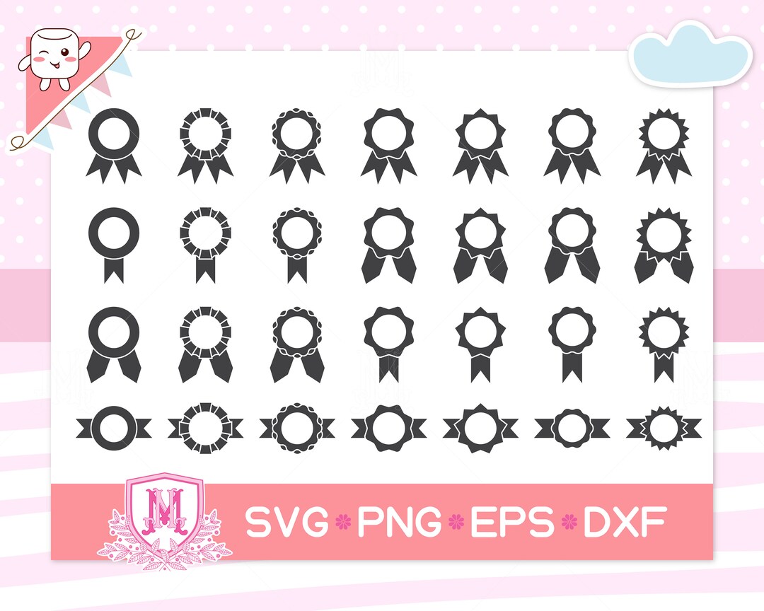 Award Ribbon Svg File Prize Svg Medal Svg Bundle Digital - Etsy Canada