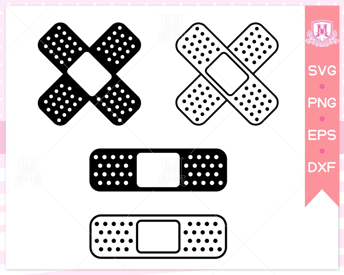 Bandage Svg File Bandage Svg Plaster Svg Adhesive Plaster - Etsy