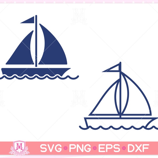 Png dxf zeilboot - Etsy Nederland