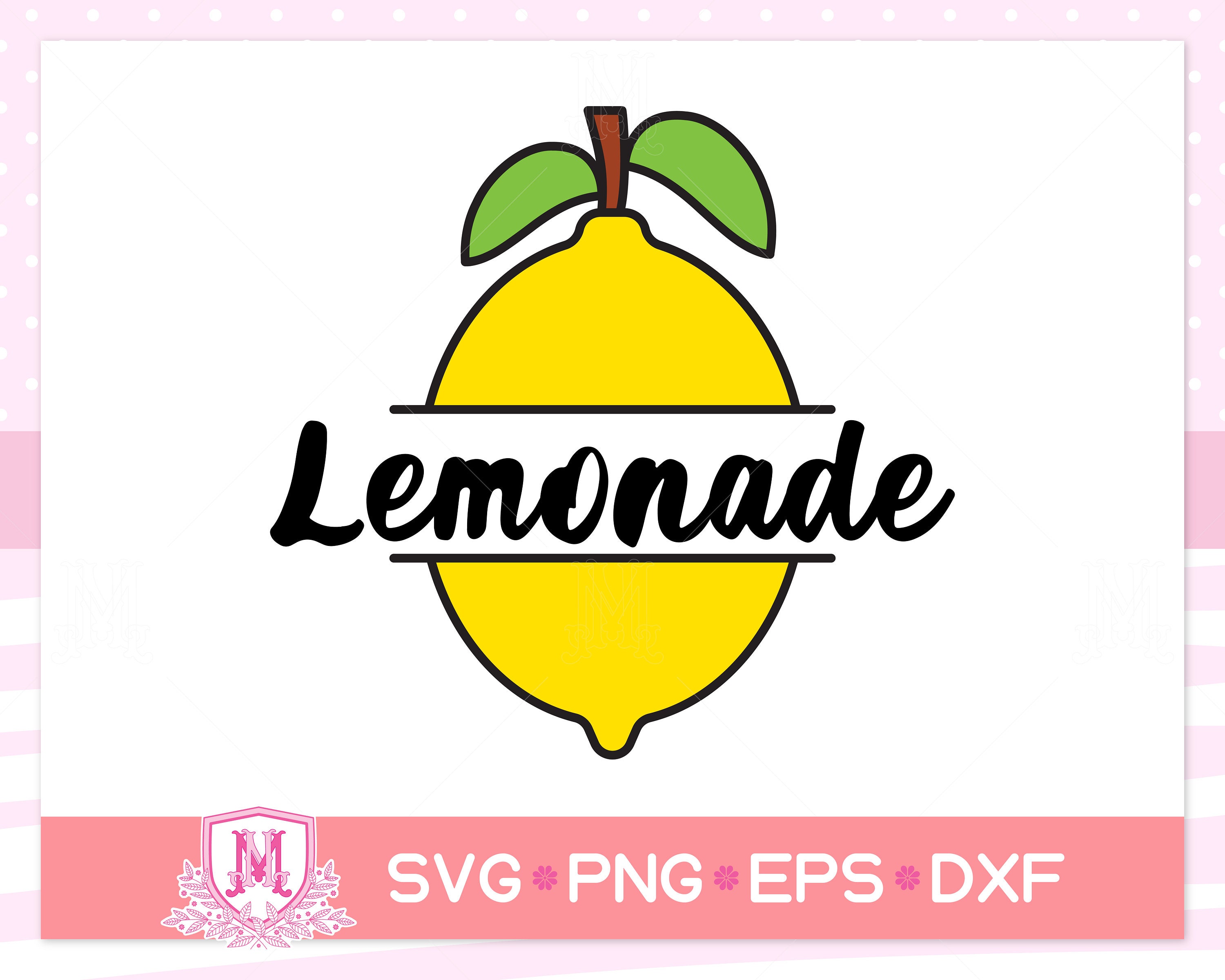 Limón svg archivo limón svg fruta svg nombre marco svg - Etsy México