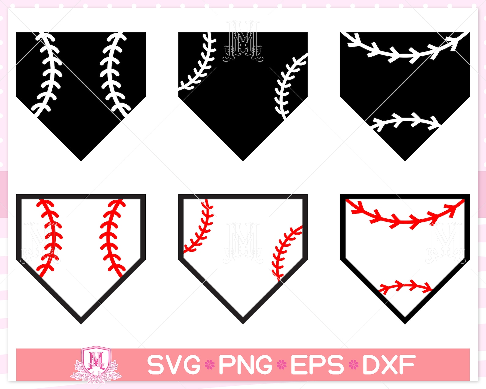 Home Plate Svg File, Baseball Home Plate Svg, Baseball, Softball Home ...