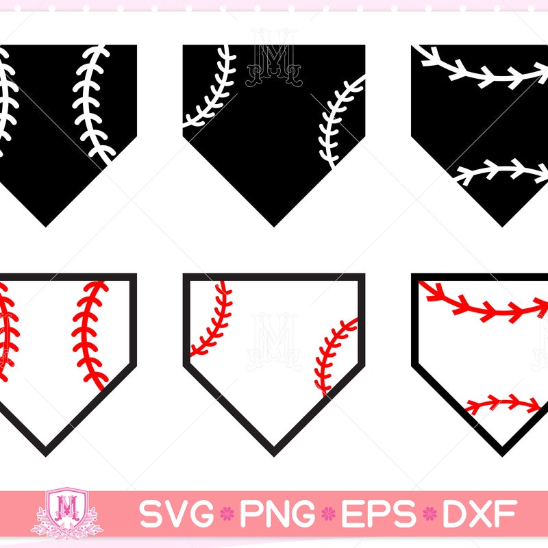 Home Plate Svg - Etsy