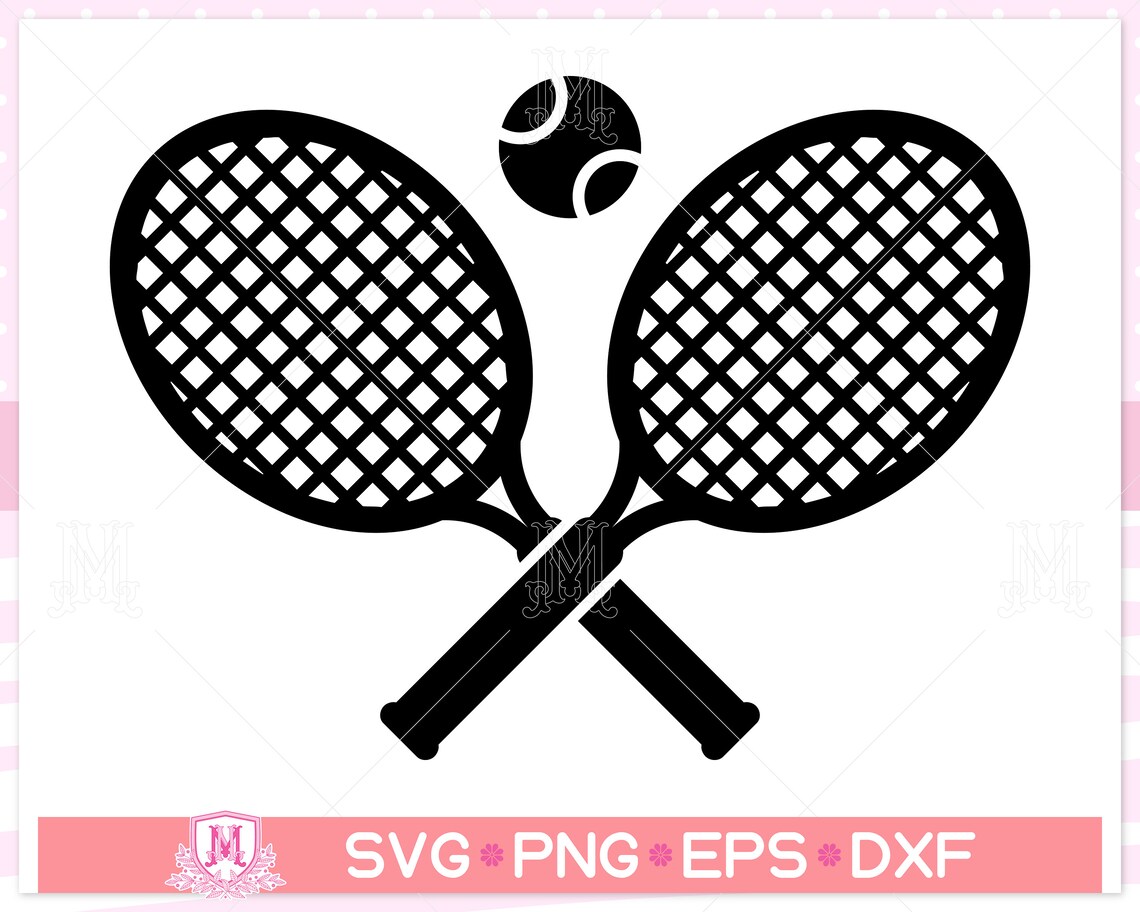Tennis Svg File Tennis Ball Svg Tennis Racket Svg Sport | Etsy