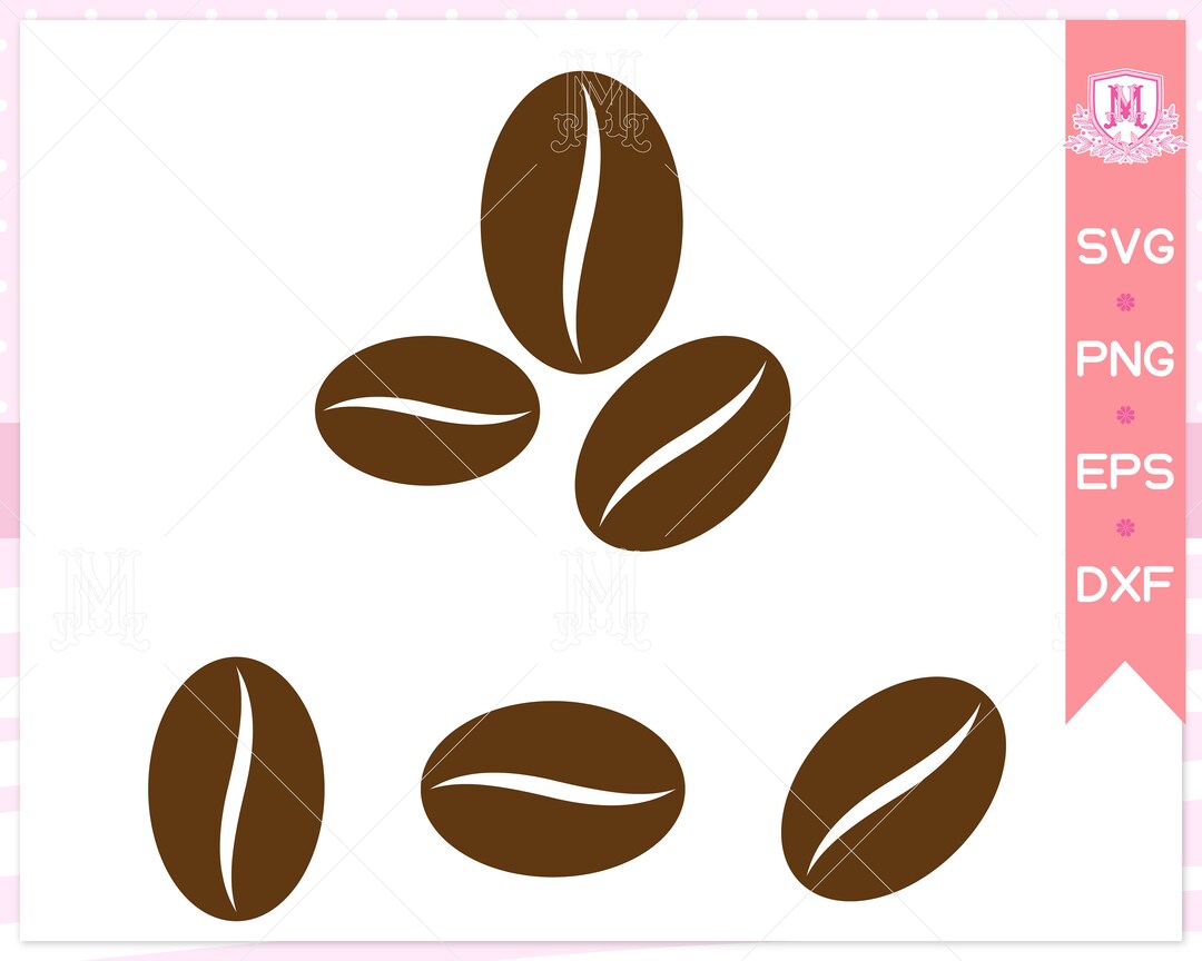 Coffee Bean Svg File, Coffee Bean Svg, Coffee Svg, Bean Svg, Coffee ...