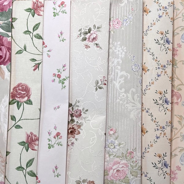 Shabby Chic Wallpaper - Etsy