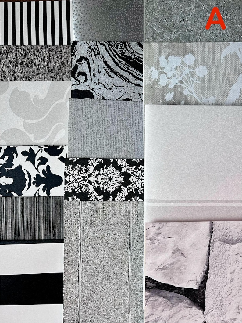 Different Colored Wallpaper Packs 15 Pieces in Each - Etsy