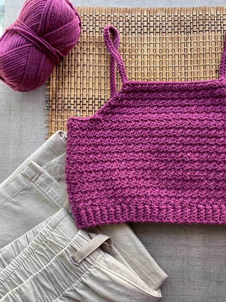 Aileen Bralette Easy Crochet Pattern PDF - Etsy