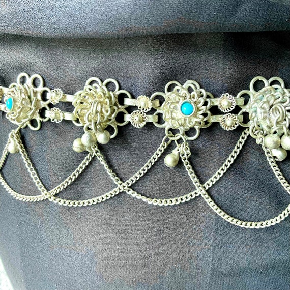 Belly Dancer 32" Gypsy, Chain Belt. Vintage, Handmade… - Gem