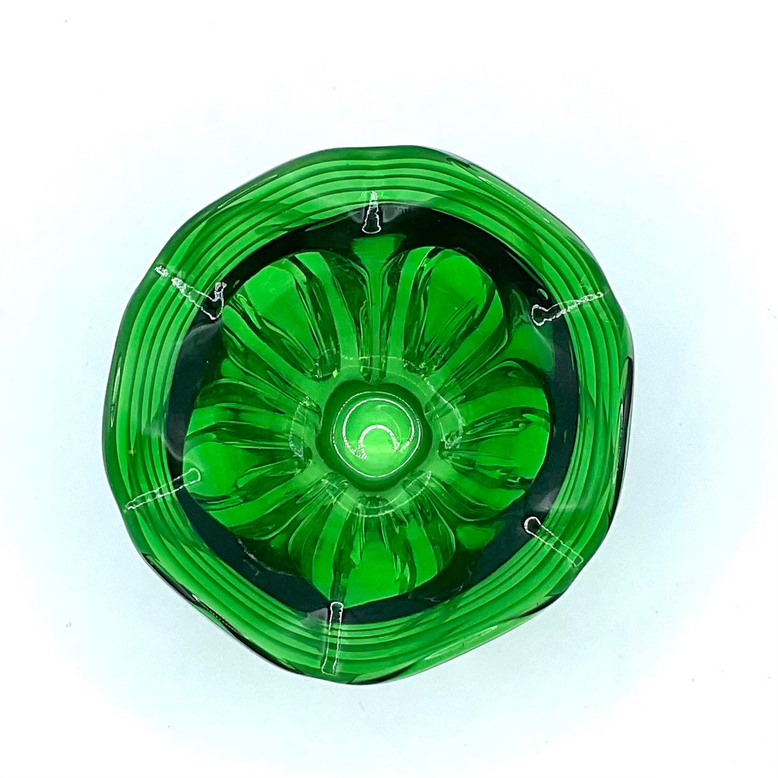 Art Glass Vase by Jan Beranek of Skrdlovice Glassworks C.1964 | Etsy