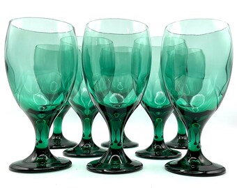Green Libby Glasses - Etsy
