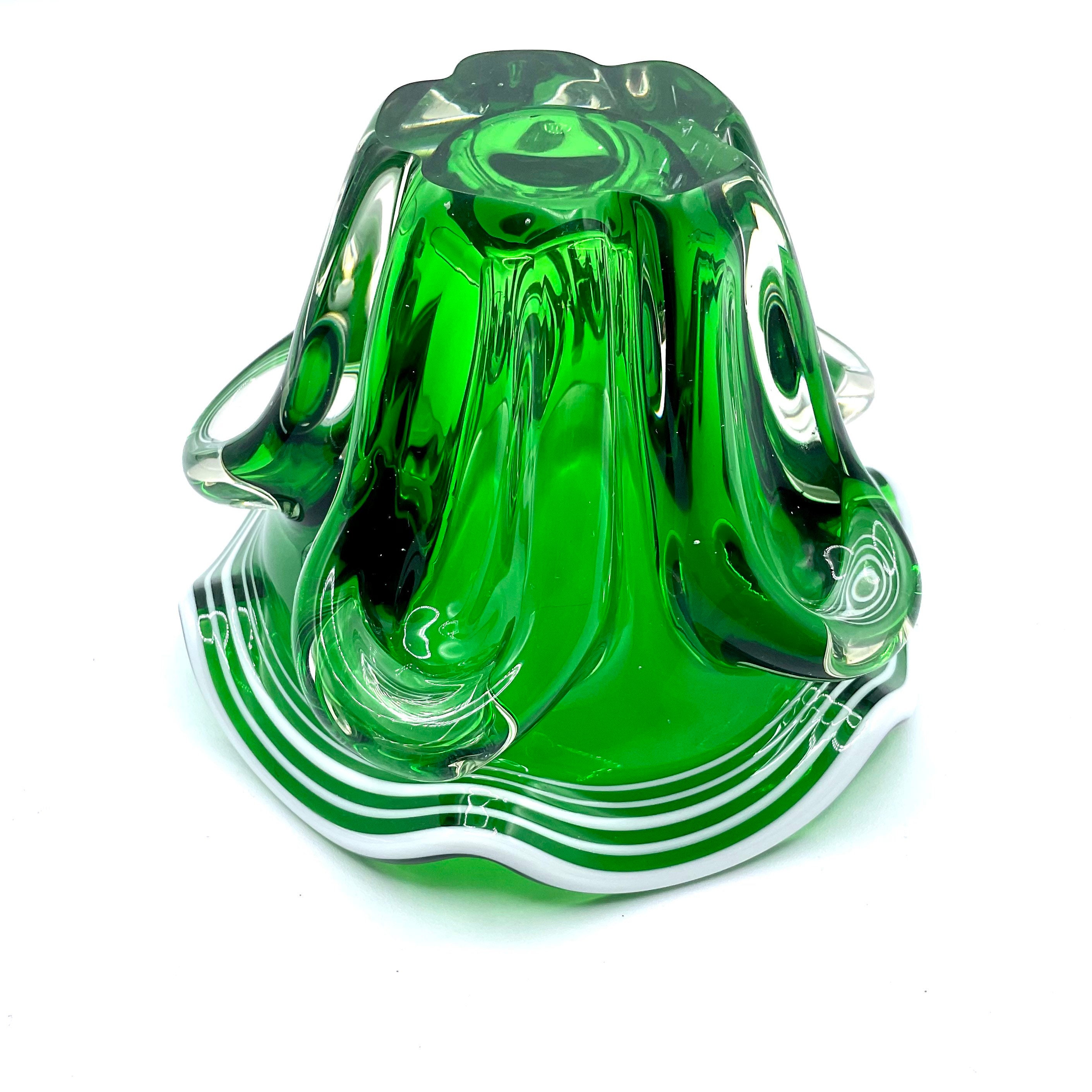 Art Glass Vase by Jan Beranek of Skrdlovice Glassworks C.1964 - Etsy
