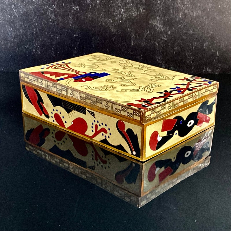Cloisonne Box - Etsy