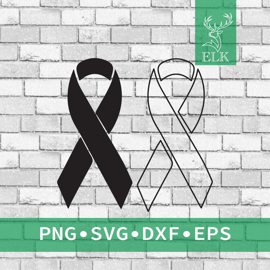 Cancer Ribbon SVG, Outlined and Filled Survivor Fighter SVG svg, Dxf ...