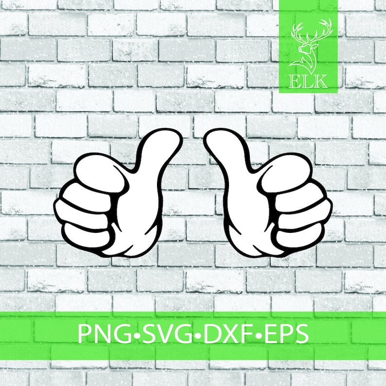 Thumbs up Hands SVG, Thumbs up Glove Hands Svg (svg, Dxf, Eps, Png) Cut ...