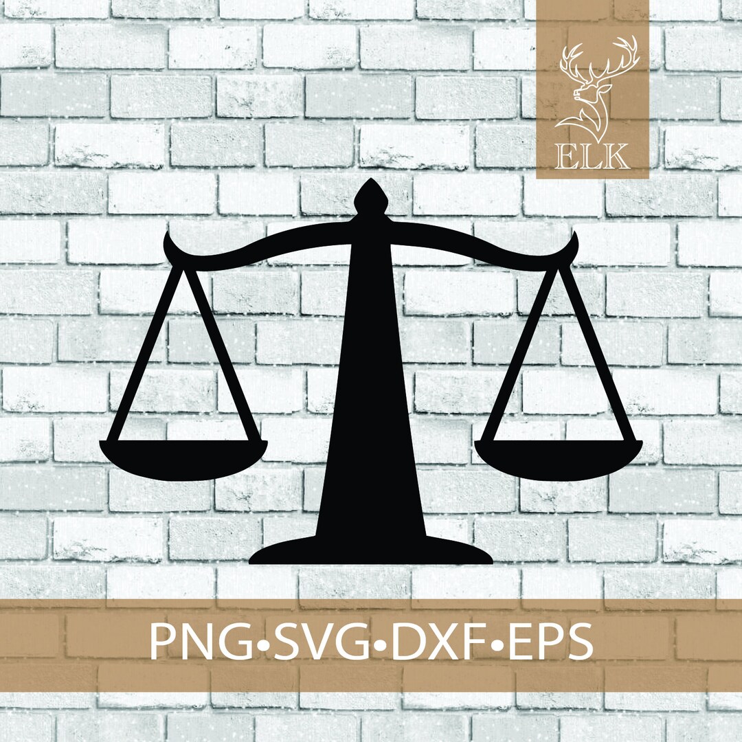Justice Scale Svg, Scale Svg, Justice Svg, Lawyer Svg, Law (svg, Dxf ...