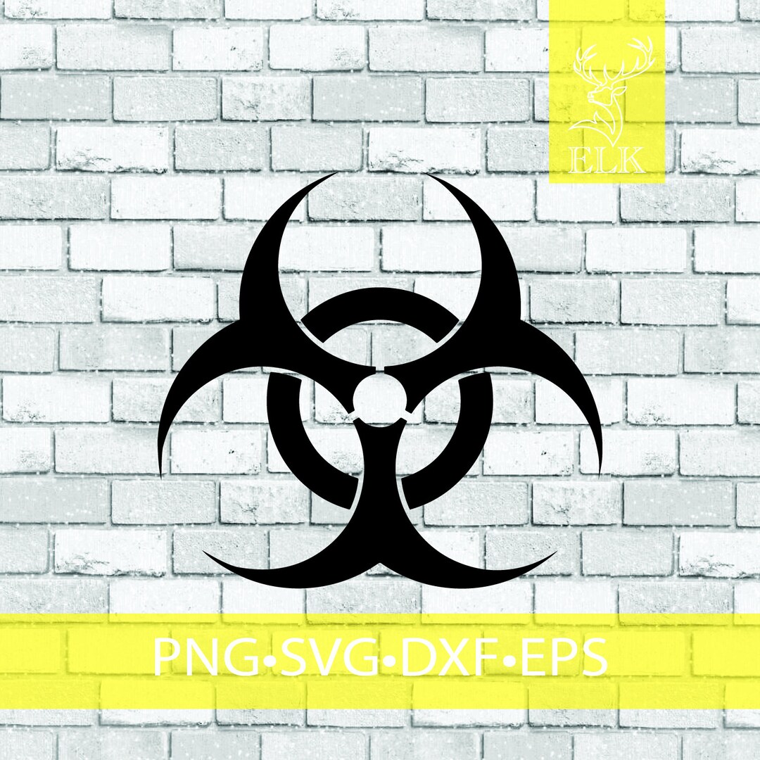 Biohazard SVG, Biohazard Warning, Warning Sign, Symbol, Logo ...
