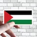 PALESTINE DNA Palestinian Heritage Ancestry Round Water Resistant Vinyl ...