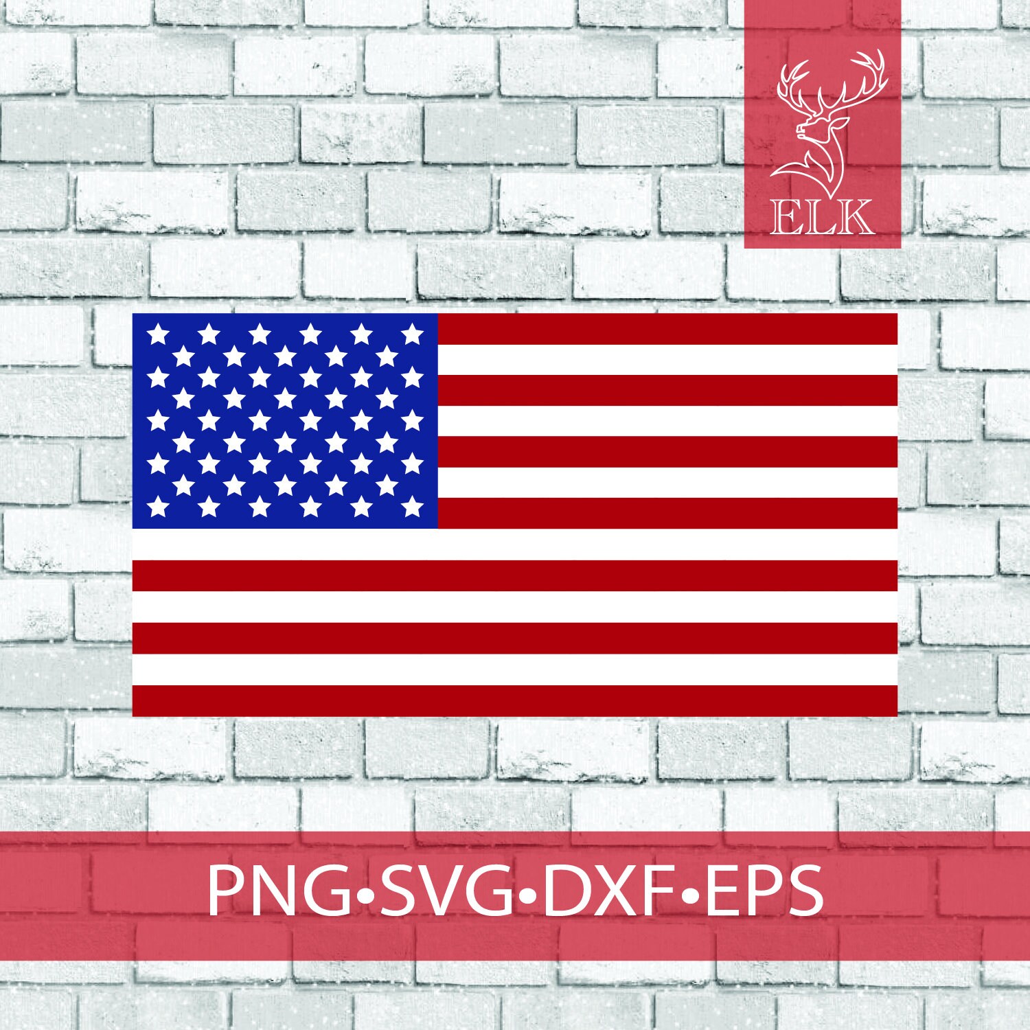 United States of America Flag USA US SVG | Etsy