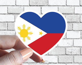 Filipino Heart Flag | Etsy