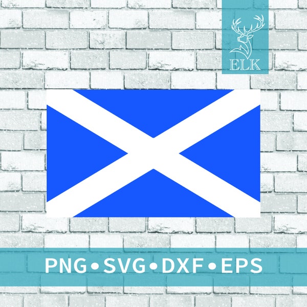Scottish Flag - Etsy