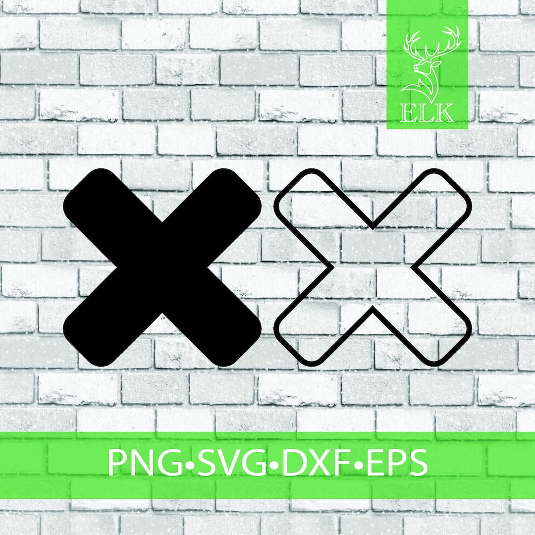 X Svg, Crossed Out X Svg, Banned Svg, Canceled Svg svg, Dxf, Eps, Png ...