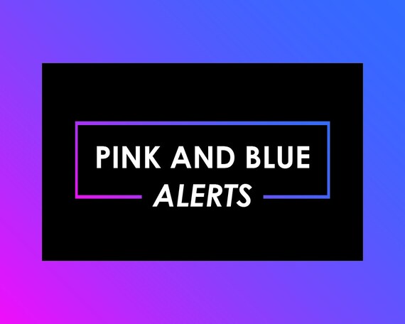 Twitch 'Neon alerts' WEBM pink blue Drawing & Illustration Art ...