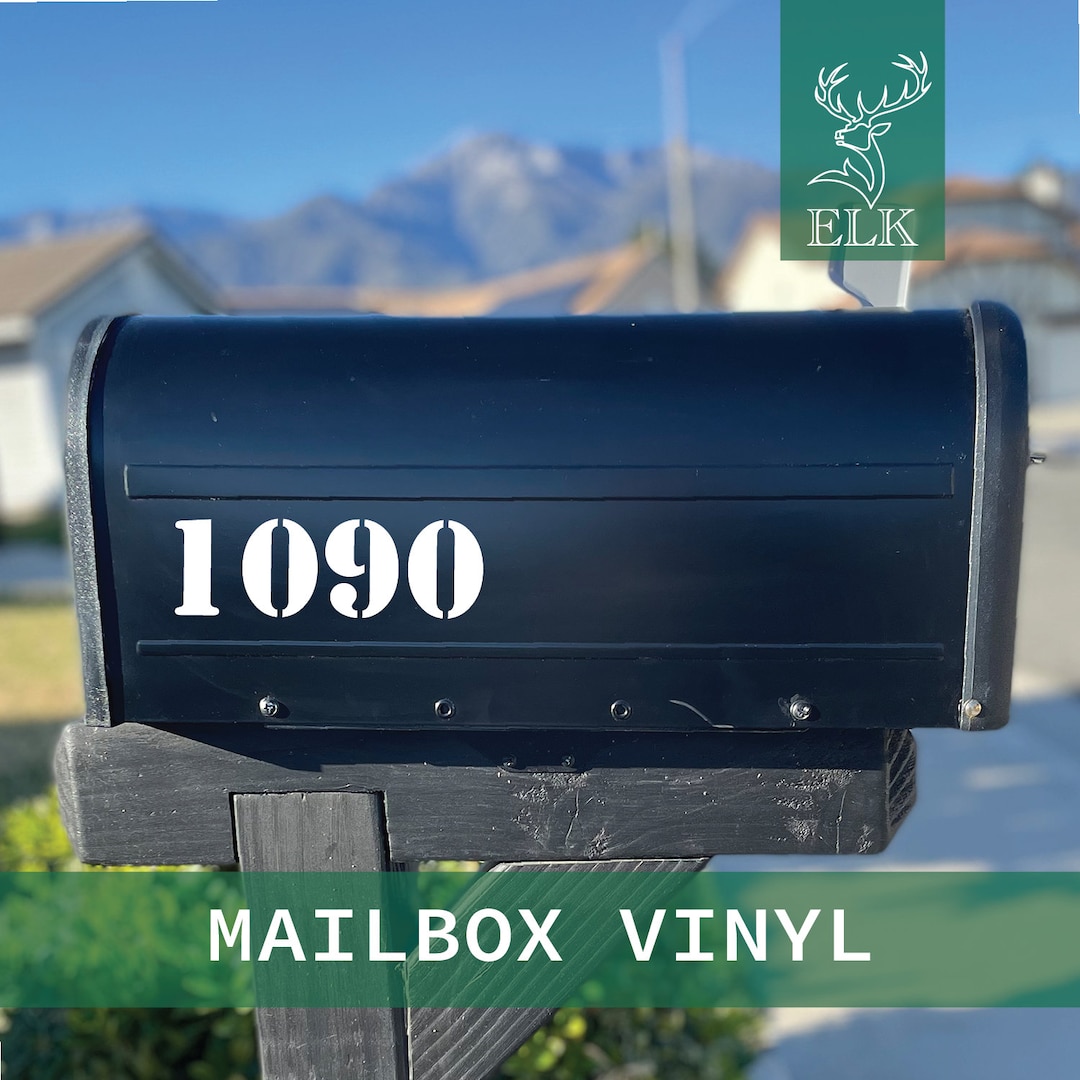 Stencil Army Military Ammo Box Style Mailbox Numbers Vinyl Decal - Etsy