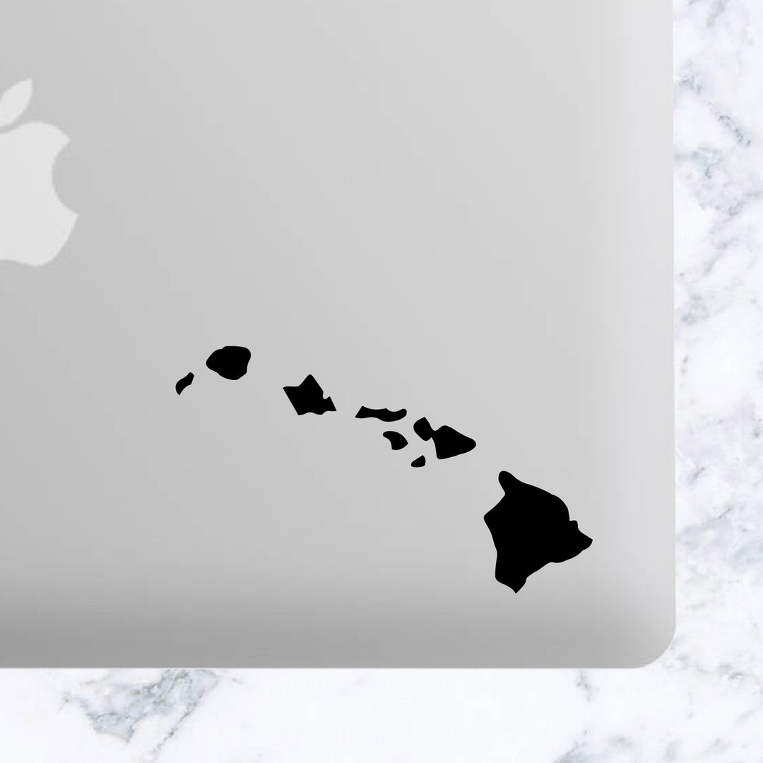 Hawaii Islands Decal Hawaii Islands US State Vinyl Decal Car - Etsy