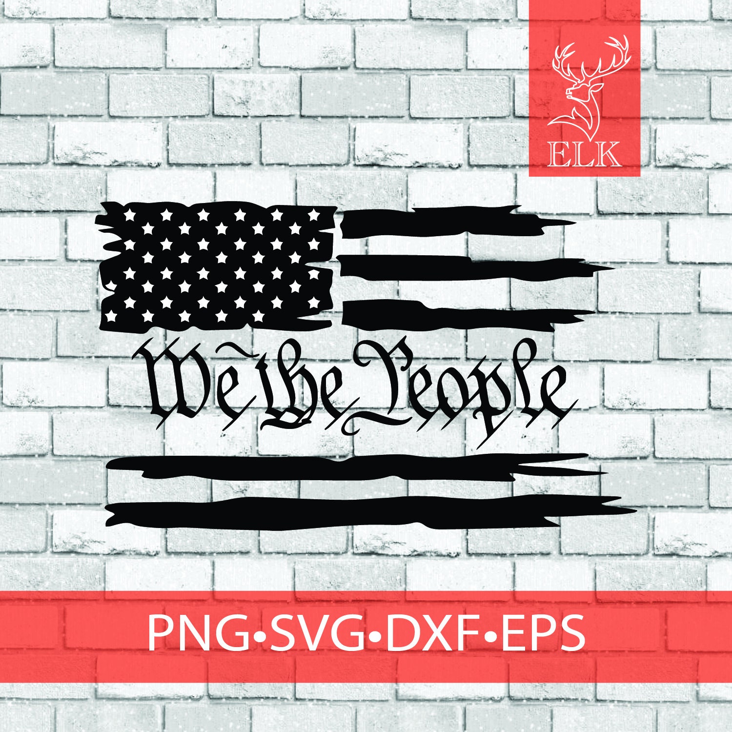 We the People Flag Svg USA Flag SVG United States Flag SVG - Etsy