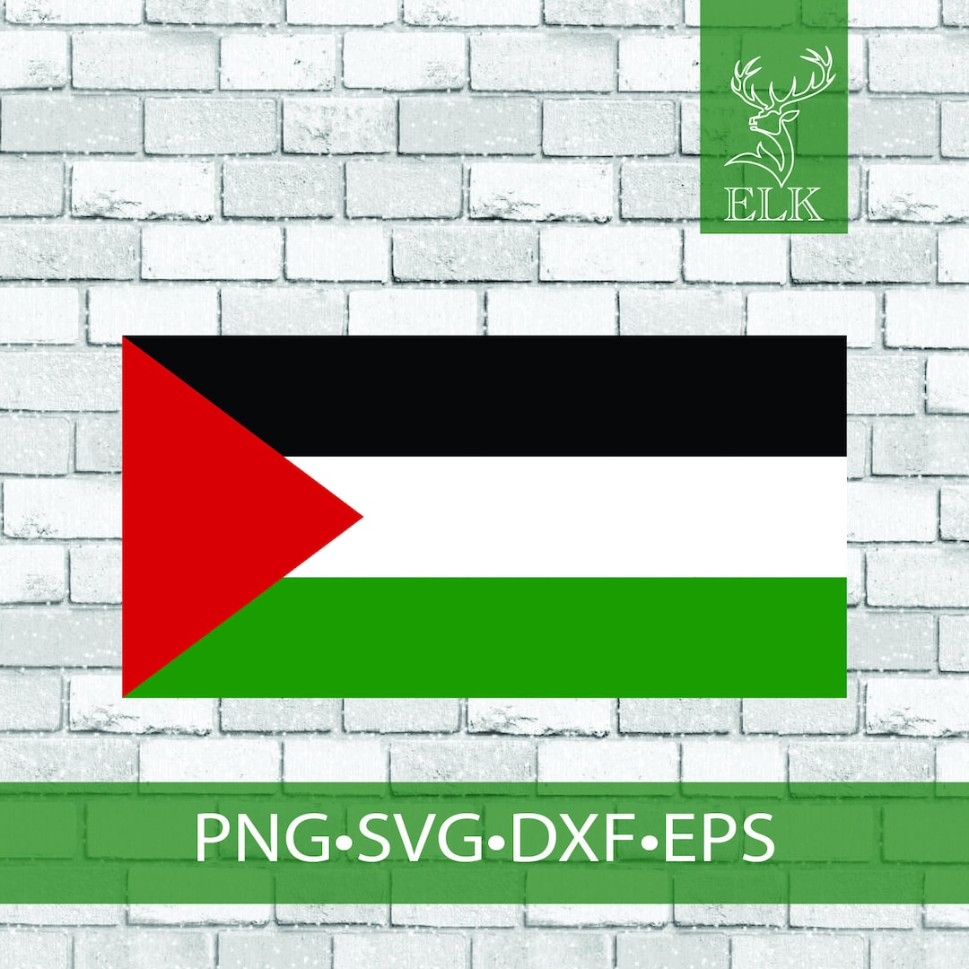 Svg Map Of Palestine