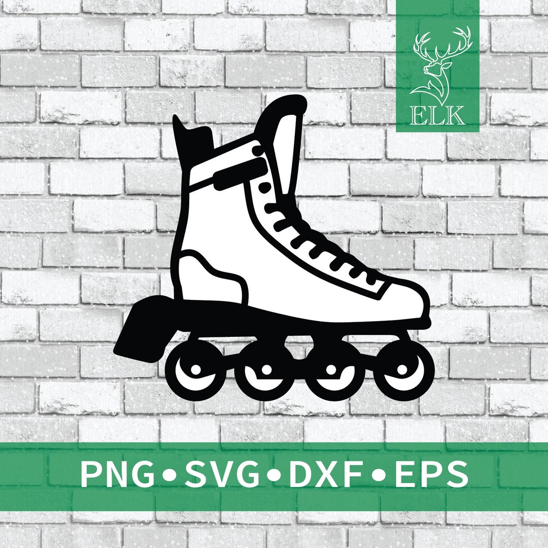Inline Rollerskates Roller Blades Roller Skates Rollerblades SVG (svg ...