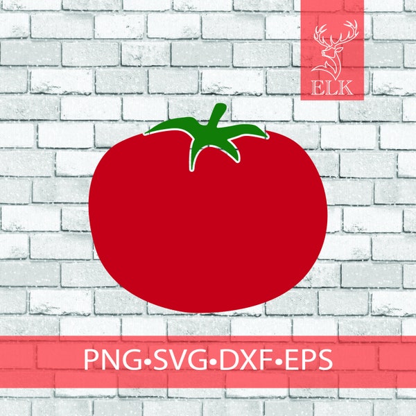 Tomato Svg - Etsy