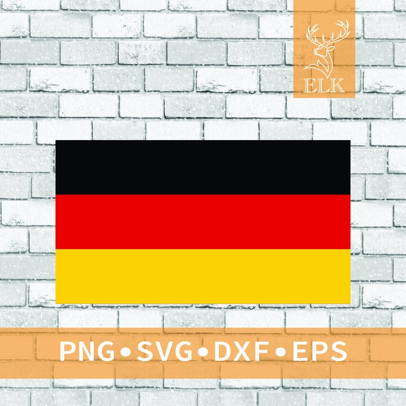 German Flag Svg Germany Flag Svg svg Dxf Eps Png | Etsy