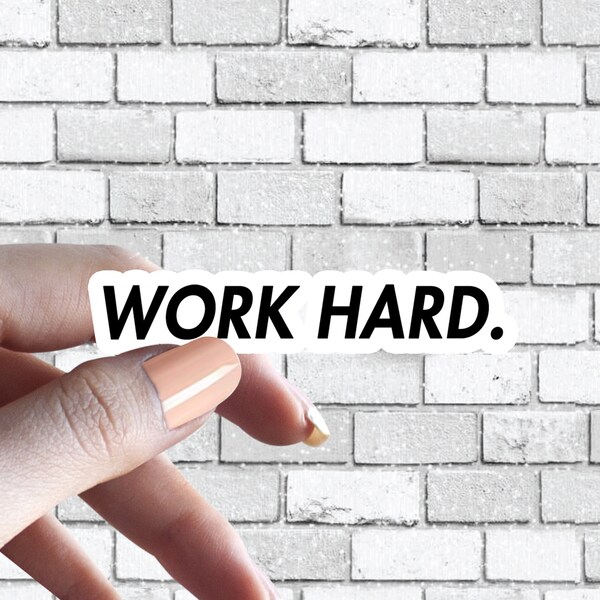 Work Hard - Etsy